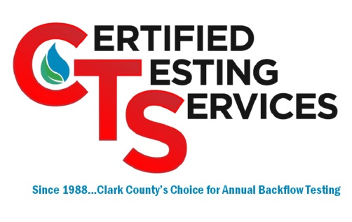 Backflow Testing by Certified Testing Services of Clark County - Home